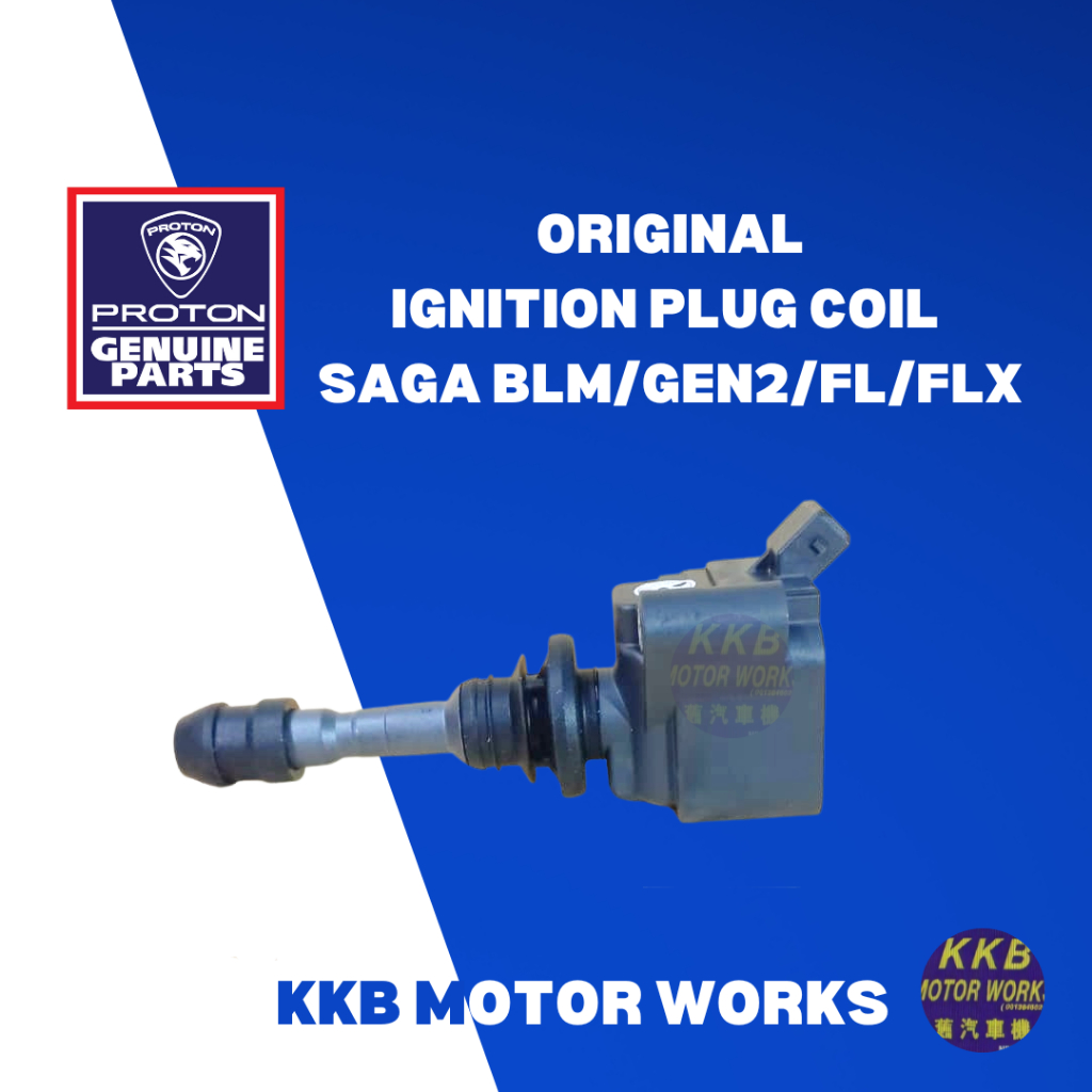 PROTON Genuine Ignition Plug Coil Proton Saga BLM / GEN2 / FL / FLX ...