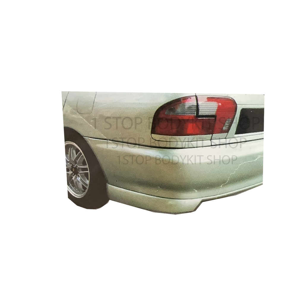 PROTON WIRA AEROBACK REAR SKIRT SE (FIBER GETAH ) SKIRT LIP BODYKIT ...