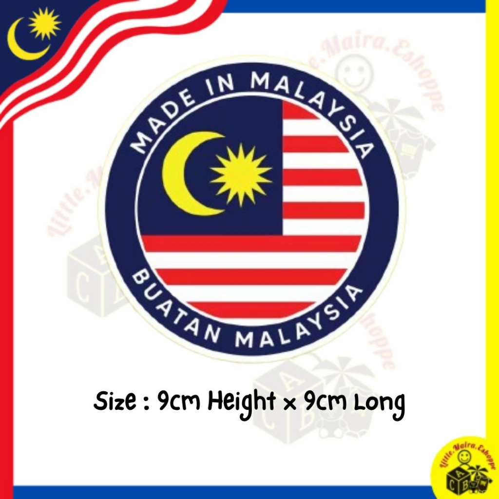 MERDEKA Sticker Temporary Tattoo Face Malaysia Flag Tatu Sementara ...