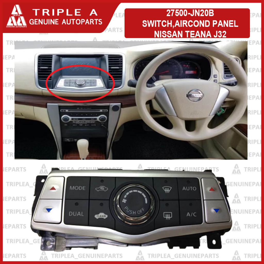 ORIGINAL 100% ALL NEW NISSAN TEANA J32 AIR COND CONTROL PANEL SWITCH ...