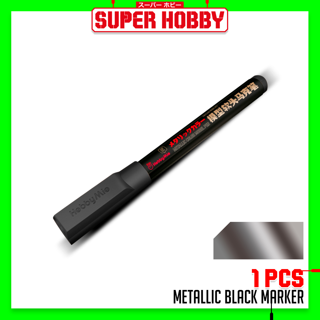 Hobby Mio Metallic Colour Model Pen MS037 Soft-head Water-based Gundam ...