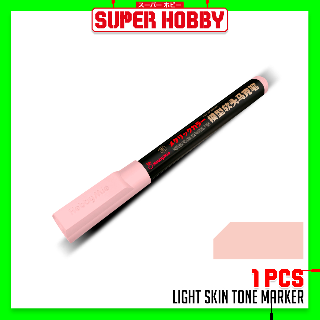 Hobby Mio Metallic Colour Model Pen MS037 Soft-head Water-based Gundam ...