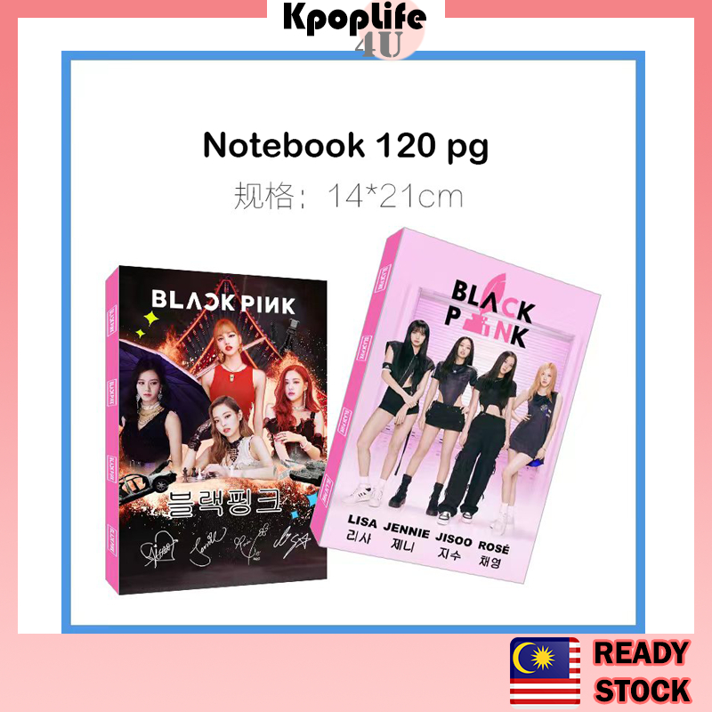 BL@CKPINK Pink Venom Notebook 120pg with Photo Card Set Kpop Note Pink ... BL@CKPINK Pink Venom Notebook 120pg with Photo Card Set Kpop Note Pink ...