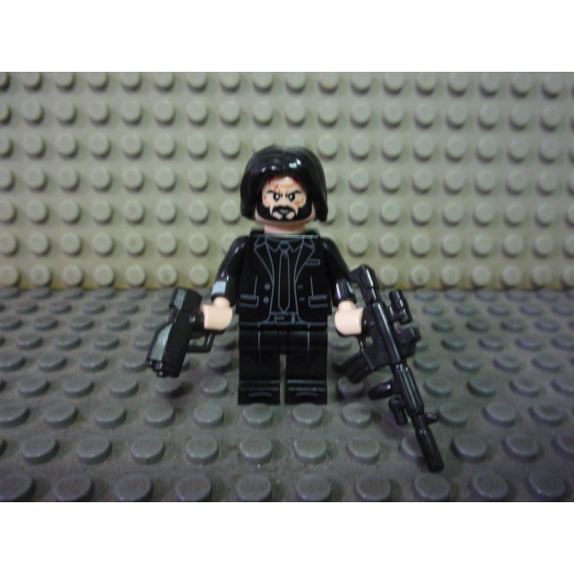 Custom Lego John Wick : Chapter 4 - John Wick Mini Figure | Shopee Malaysia