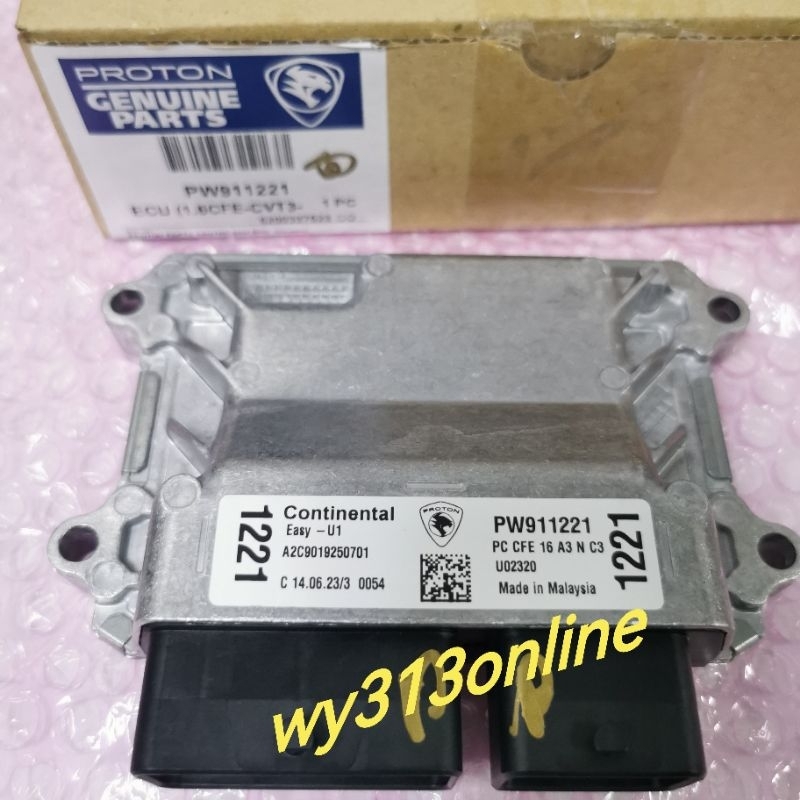 Original Proton Preve Suprima Engine Control Unit ECU Pw911221 #1221 ...
