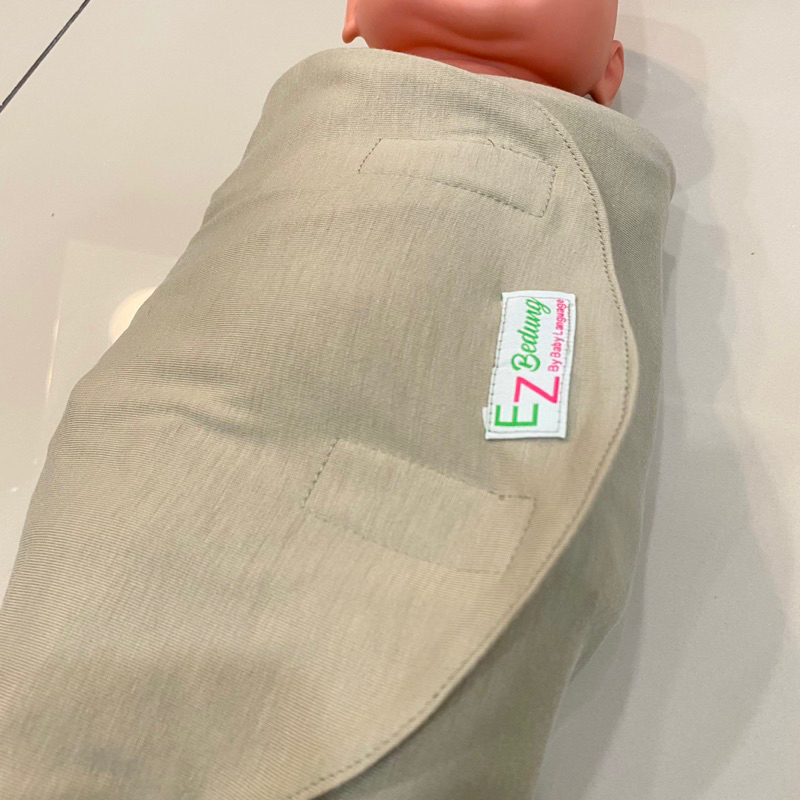EZ HALF BEDUNG INSTANT SWADDLE VELCRO BABY LANGUAGE | Shopee Malaysia