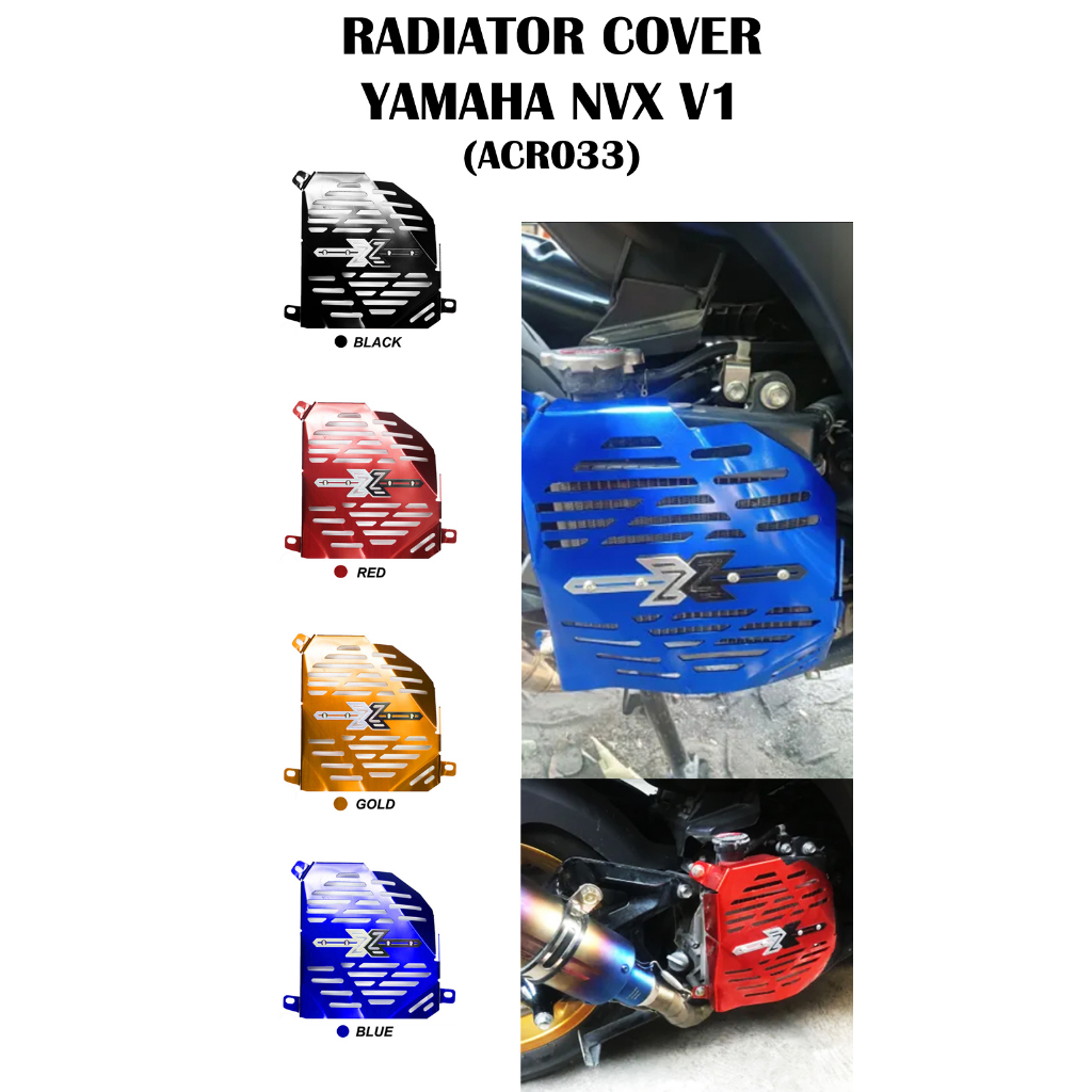 Yamaha NVX 155 N-MAX Radiator Cover Net Guard | Shopee Malaysia