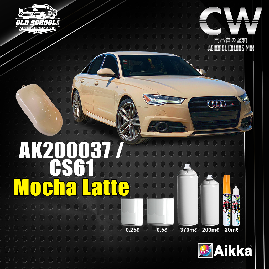 [ AIKKA Mocha Latte AK200037 / CS61 ] 2K Car Paint Kaler Bancuh Kereta Motor AK CW Custom Mix ...