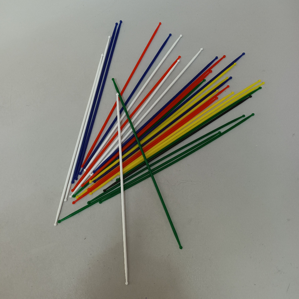 Plastic Pick Up Sticks Colour / Traditional Games / Permainan Lidi ...