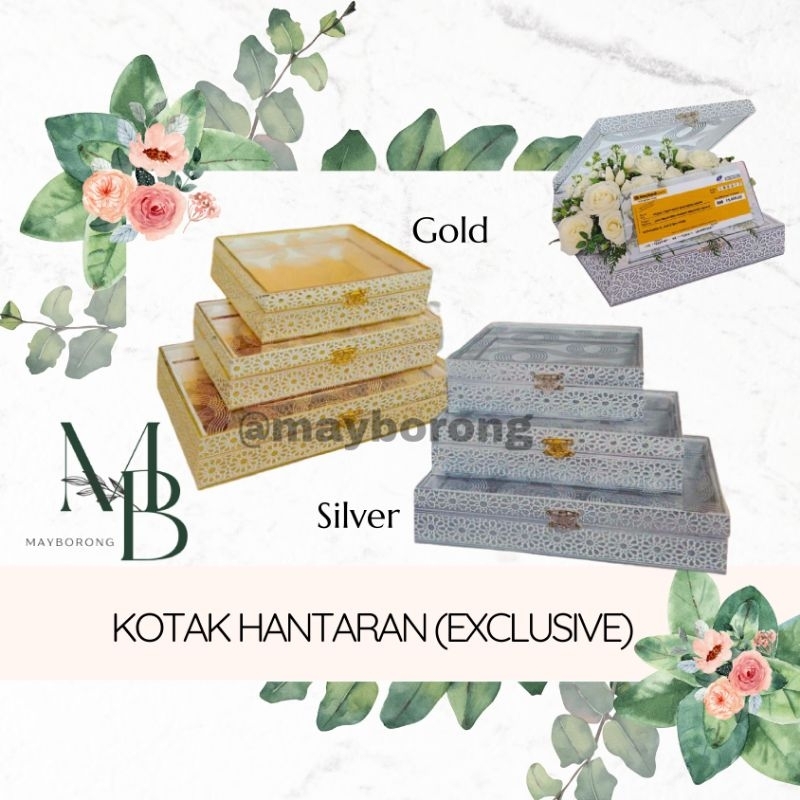 Kotak Hantaran Exclusive Dulang Kayu Canggih Wooden Jewelry Box Bekas ...