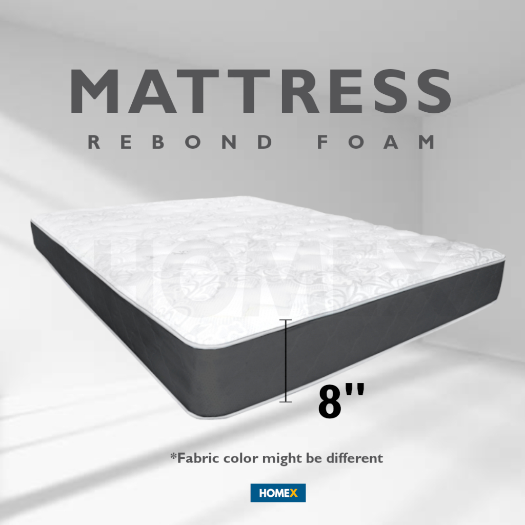 READY STOCK HOMEX Single Tilam Queen Mattress Rebond Foam Back Support ...