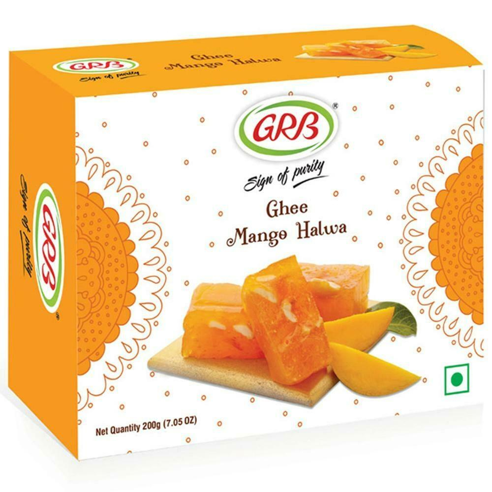 GRB Ghee Mango Halwa -[HALAL] Indian Sweet- 200g | Shopee Malaysia
