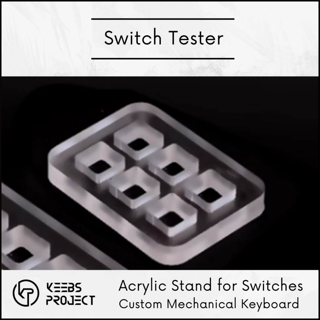 [READY STOCK] Acrylic Mechanical Switch Tester – 6 / 8 / 12 Slots ...