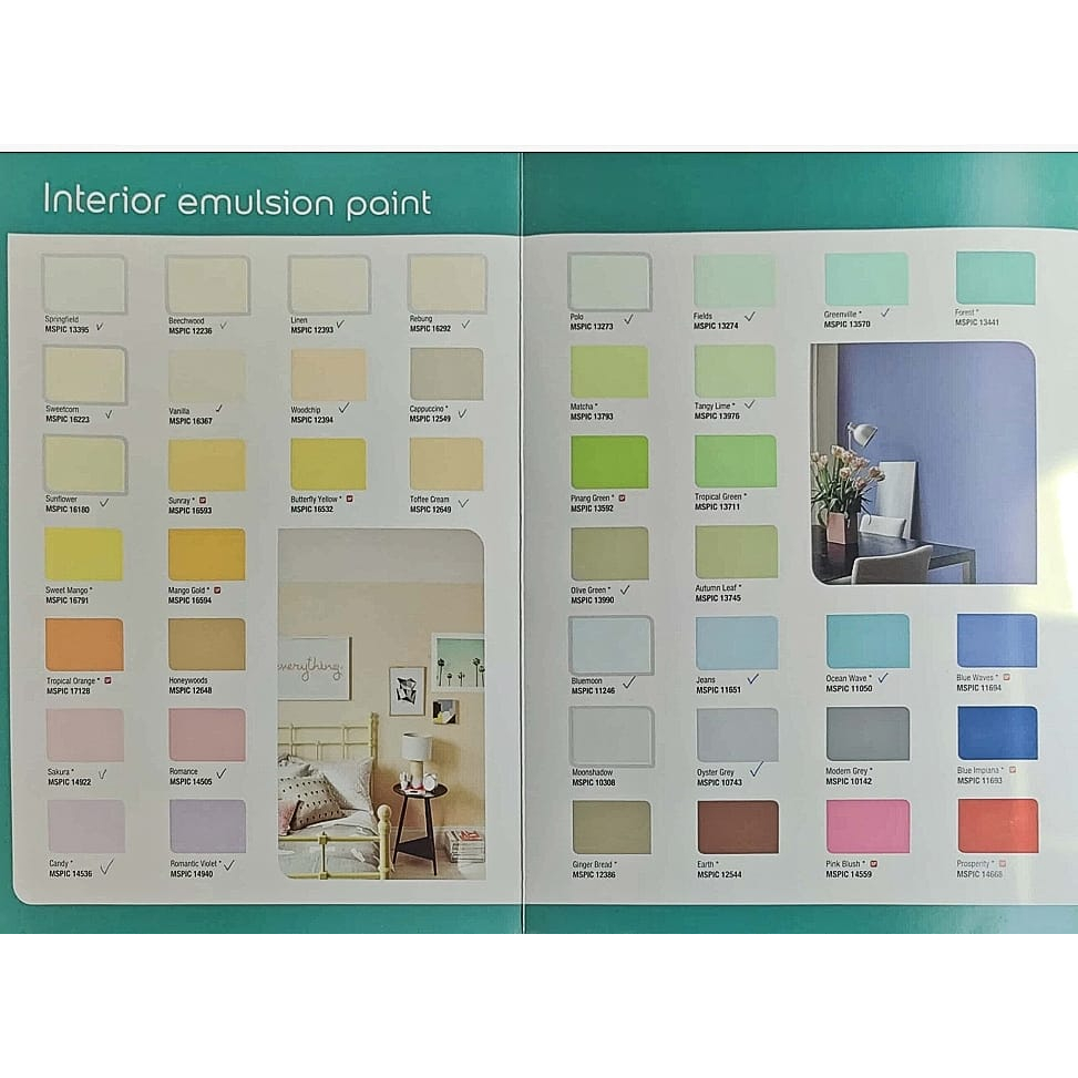 18L ICI DULUX Inspire Smart Choice Maxilite Colourland Interior Paint ...