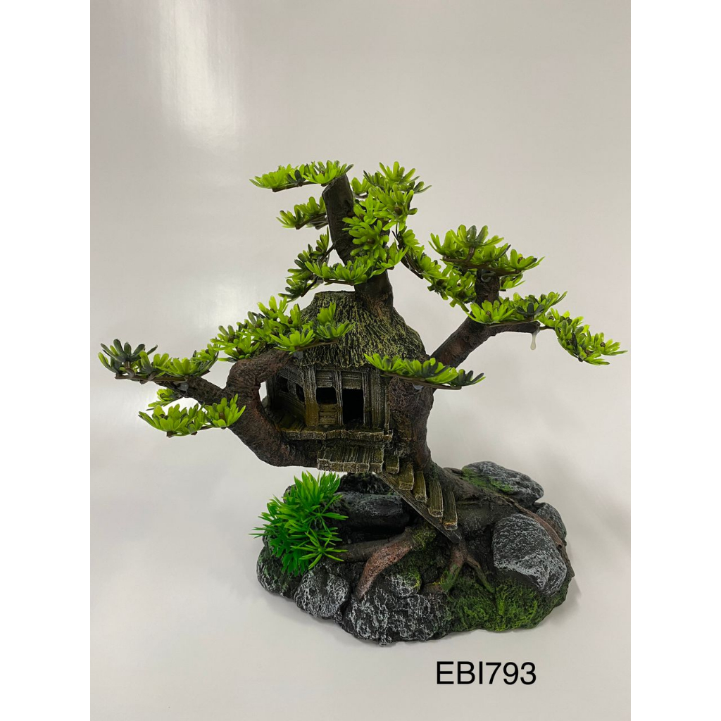Fish Tank Aquarium Fiber Decoration with Artificial Aquatic Plants Easy ...