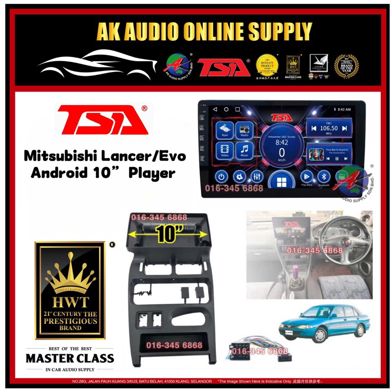 [ MTK 2+32GB ] TSA Mitsubishi Lancer / Evo / Proton Wira 1,2,3 1991 ...