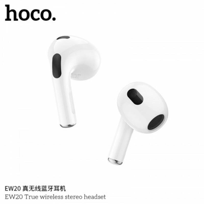 HOCO EW20 True Wireless BLUETOOTH Headset Automatic Pairing | Shopee ...