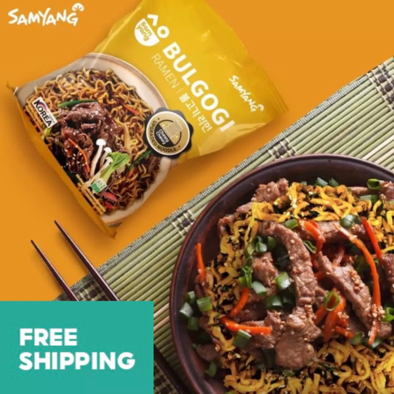 SAMYANG Korea Assorted Kimchi / Toppoki / Bulgogi / Jjajang Ramen 80g x ...