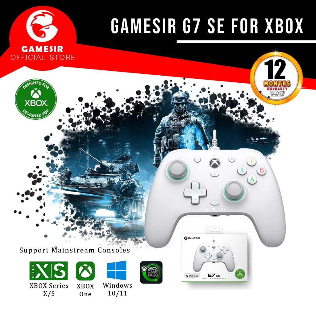 GameSir G7 G7SE Xbox Gaming Controller Wired Gamepad for Xbox Series X ...