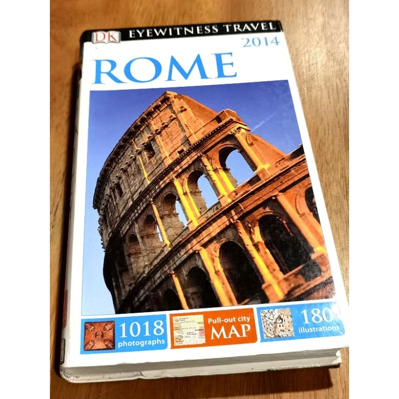Rome Eyewitness Travel Information Guide History Map Building Holiday ...
