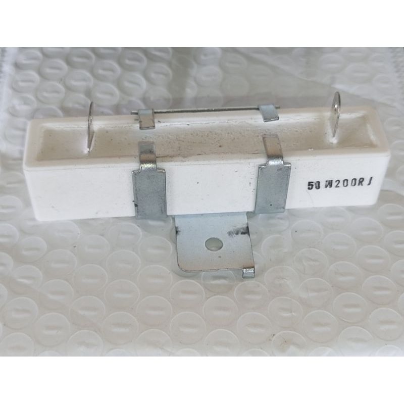 Cement resistance RX27-4H 50W200R 200 ohm vertical with bracket ...