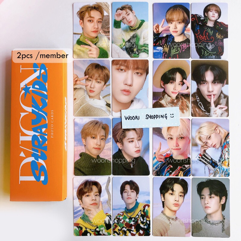 STRAY KIDS DICON D'FESTA Mini Edition 2022 Official Photocard ( Bangchan Leeknow Changbin ...