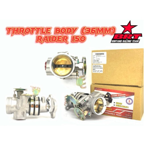 SUZUKI RAIDER 150CC FI BRT RACING TB THROTTLE BODY [ 34MM/36MM ] BELANG ...