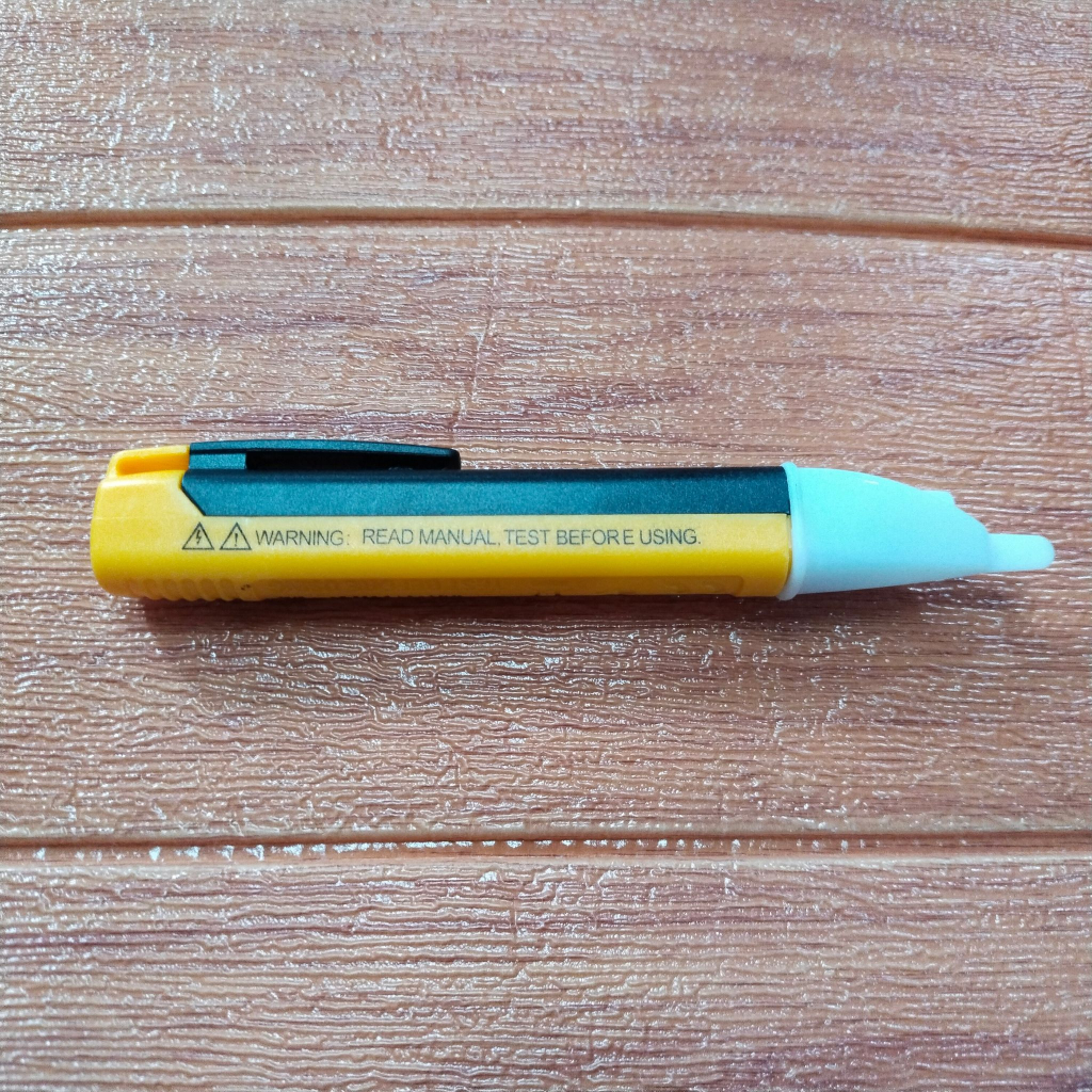 Pro. YELLOW COLOR TEST PEN ELECTRICAL 【AC Voltage Alert Detector Tester ...