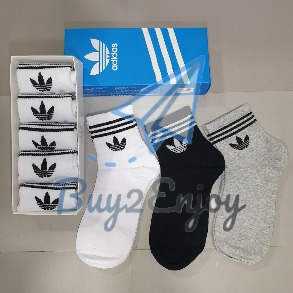 [5 Pasang] Stokin Fashion Running Sneakers Sport Socks Panjang Men ...
