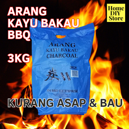3kg Arang Kayu Bakau BBQ charcoal | Shopee Malaysia