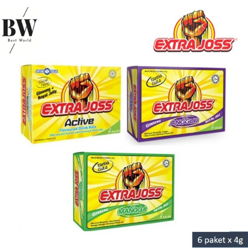 Extra Joss Energy Drink (6 paket x 4g per box) | Shopee Malaysia