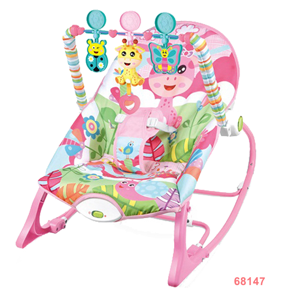 Premium Baby Rocker Bouncer Toddler with Music & Vibration Baby Rocking ...