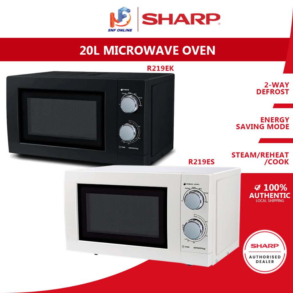 Sharp Basic Microwave Oven (20 L) R219EK R219ES | Shopee Malaysia