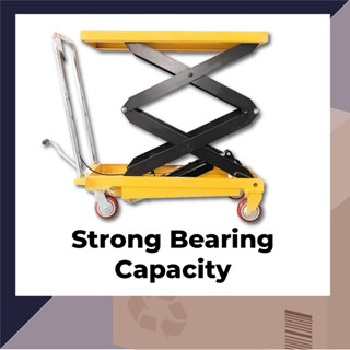 Heavy Duty Hydraulic Trolley Lifting Trolley Table Truck Troli Angkat ...