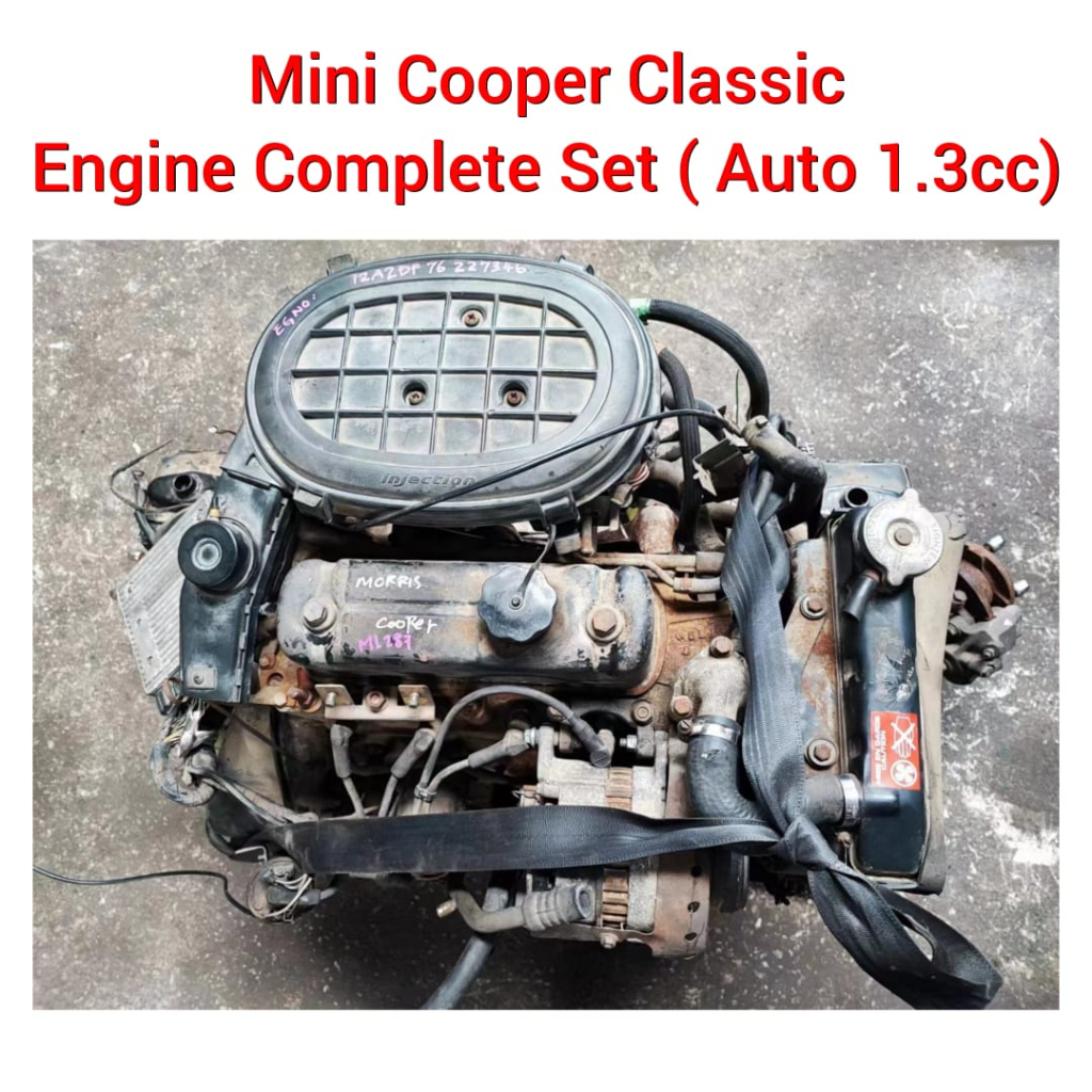 Mini Cooper Classic Injection Engine Complete With Gearbox Set ...