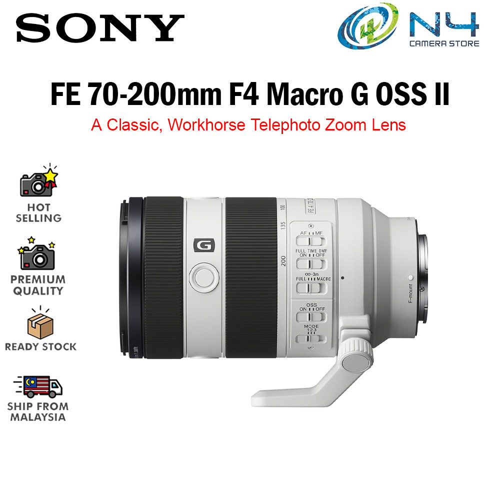 Sony FE 70-200mm F4 Macro G OSS II Lens Sony E SEL70200G2 (SONY ...