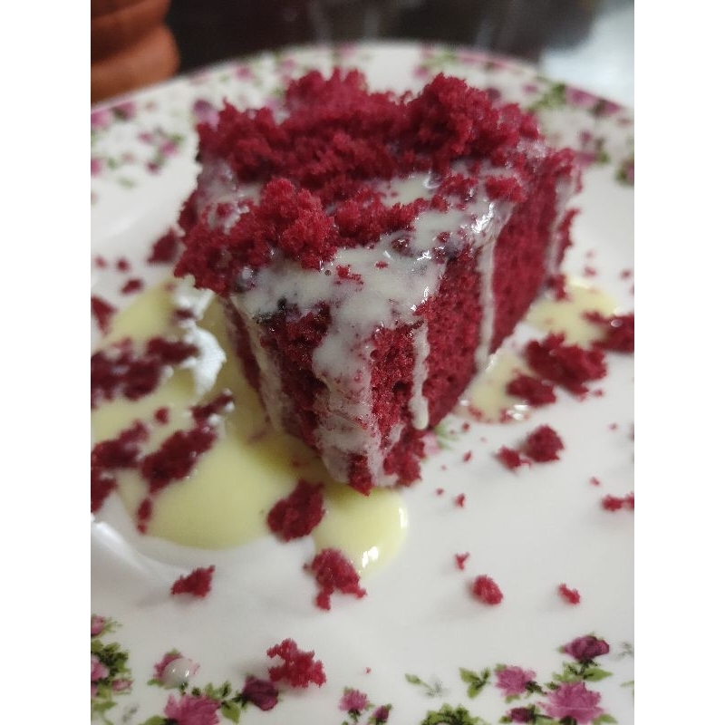 Tepung Kek Red Velvet & Topping Cheese (pek mini) | Shopee Malaysia