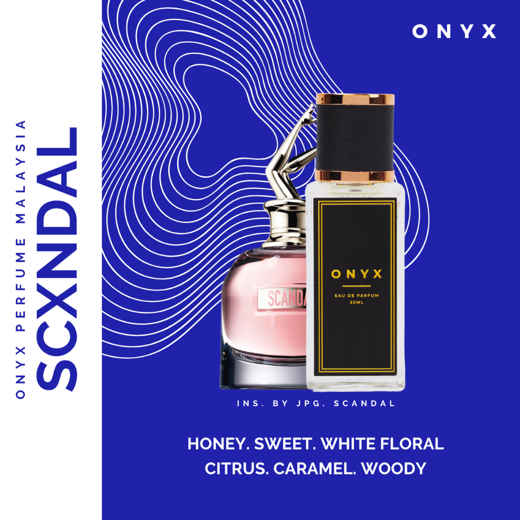 SCXNDAL / FOR WOMEN (ONYX PERFUME) - EDP (48 HOURS LASTING) | Shopee ...