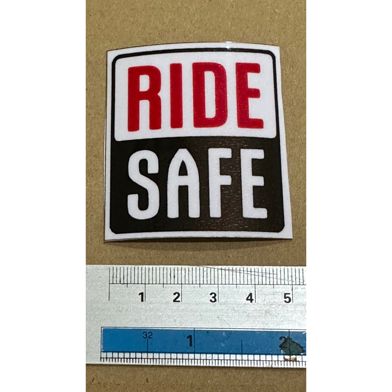 Sticker ride safe ride | Shopee Malaysia