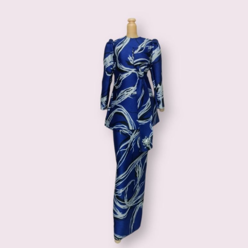 (B231) Kurung Fashion In Blue for Barbiedolls | Shopee Malaysia
