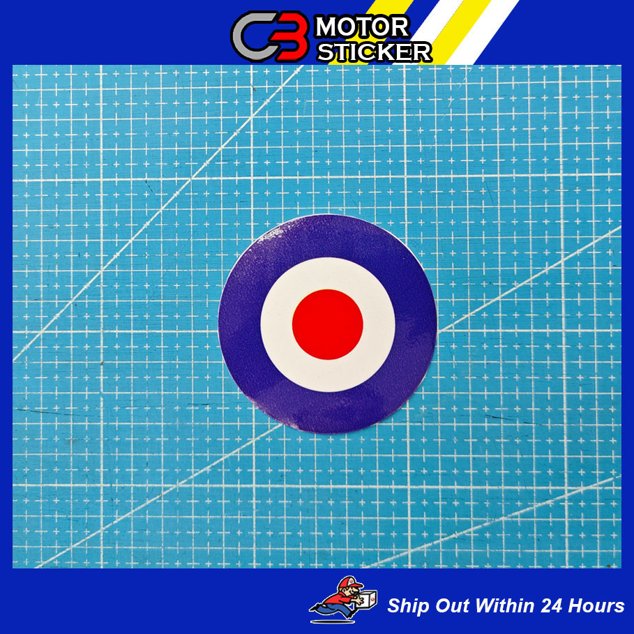 Mods Target Sticker / m185 | Shopee Malaysia
