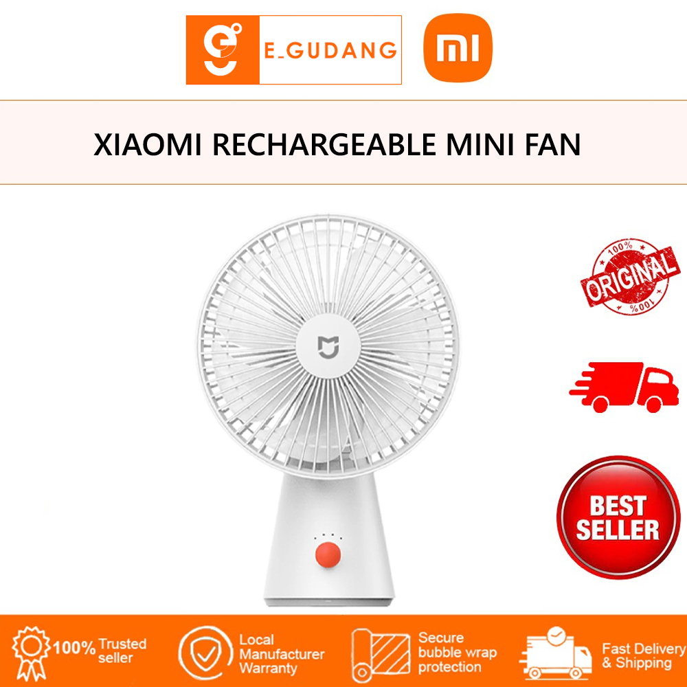 Xiaomi Rechargeable Mini Fan | Shopee Malaysia