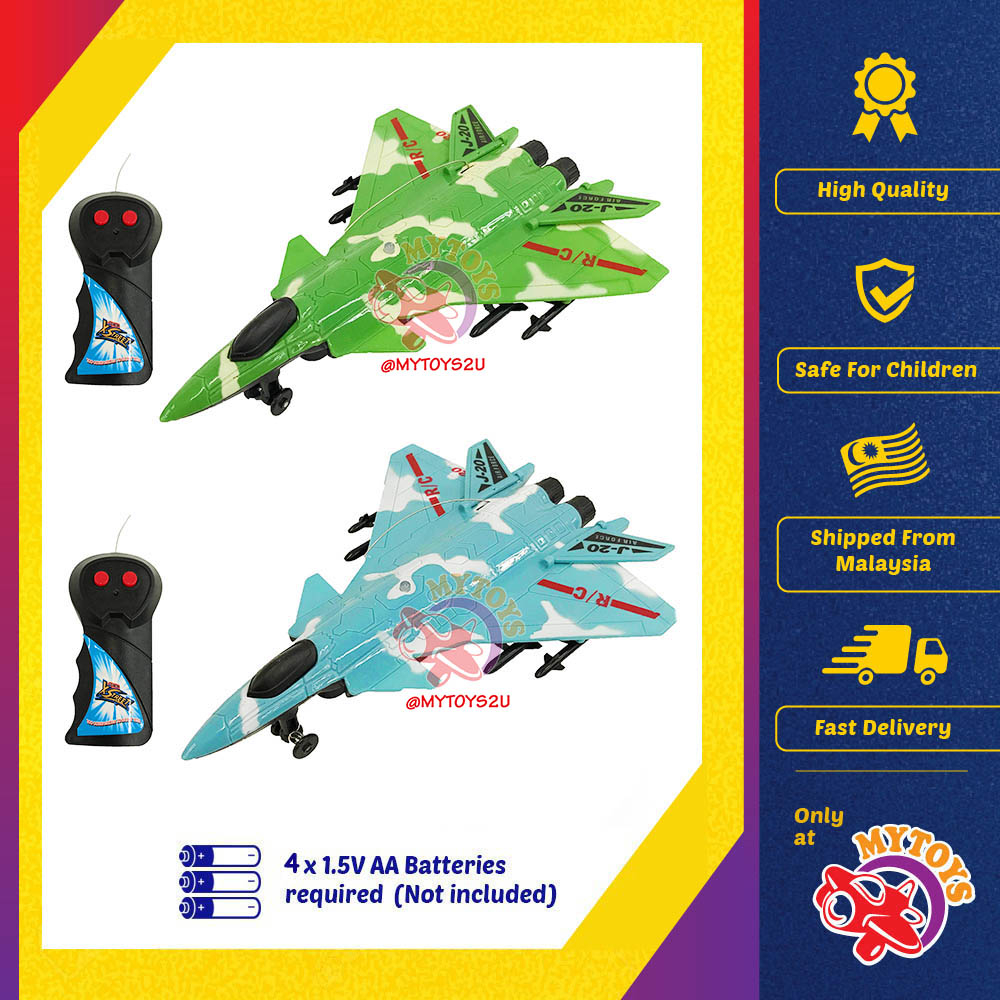 Fighter Jet Air force Remote Control 23cm Battery Operated RC Plane ...