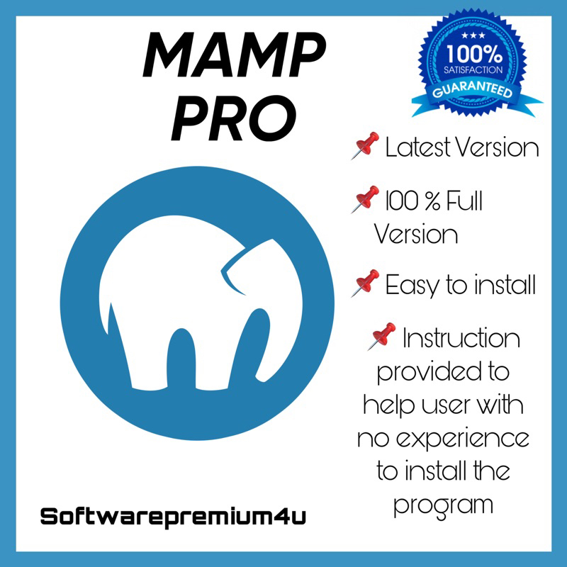 🔥【 Win/Mac 】🔥 MAMP PRO 5.0.5.3998 / 6.8 (2023) | Latest | Shopee Malaysia
