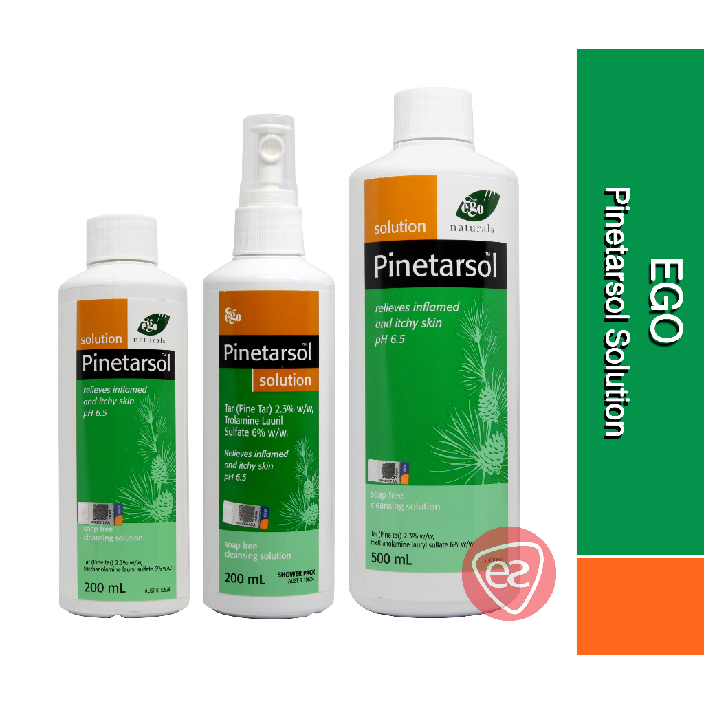 PINETARSOL SOLUTION SOAP FREE CLEANSING SOLUTION ( 200ML / 500ML ...