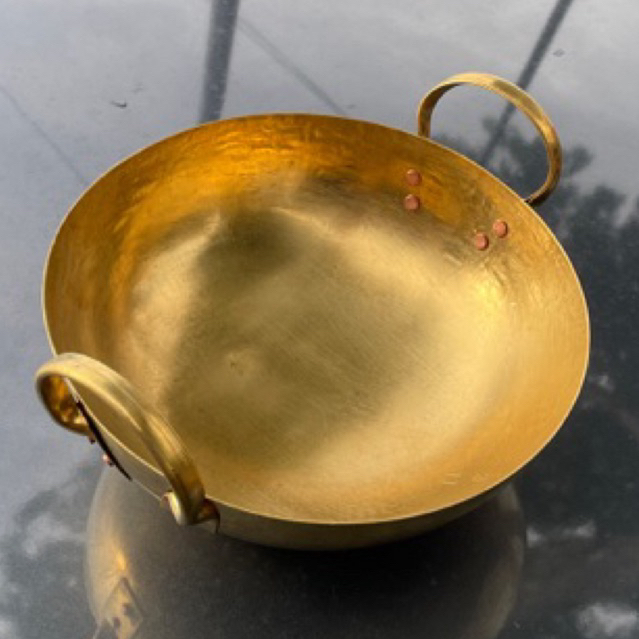 Brass Wok (B) Large Size | Shopee Malaysia