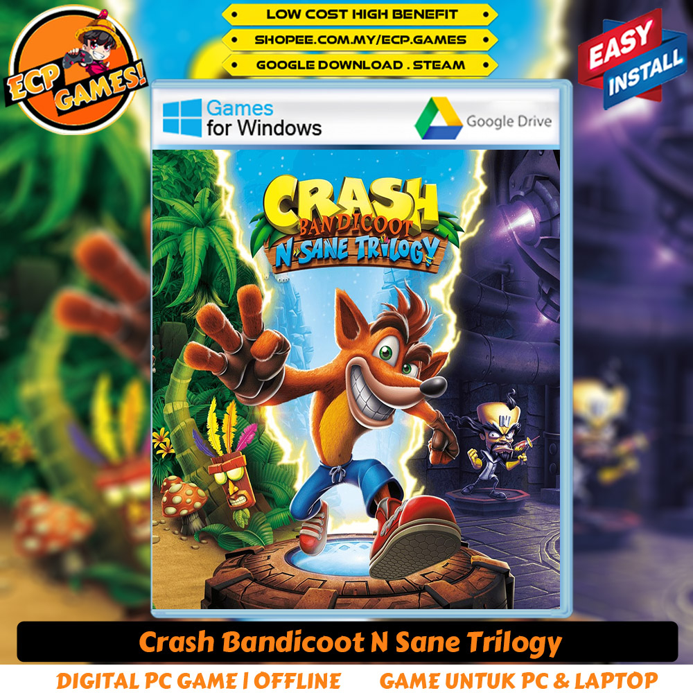 Crash Bandicoot N Sane Trilogy / PC / Game / Offline / Digital Download ...