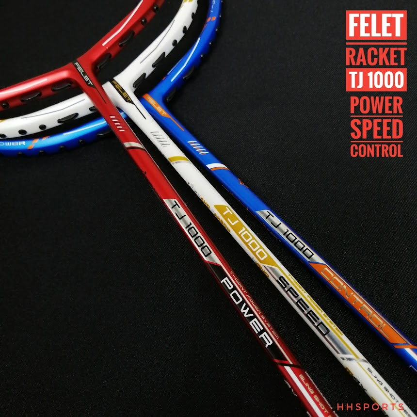 FELET Racket TJ1000 ( 100% Original ) 35LBS | Shopee Malaysia
