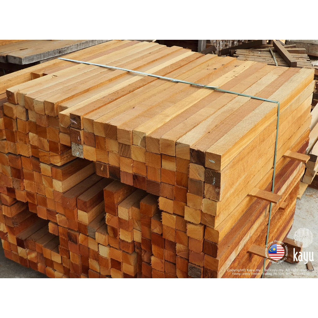 KAYU 2” x 2” Furniture Wood/ Batang Kayu Perabot/ Kayu/Kayu Kok Cai ...