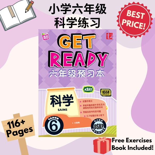 📚 [SOFT COPY/PDF] Primary School Standard 6 Science Printable SJK(C ...